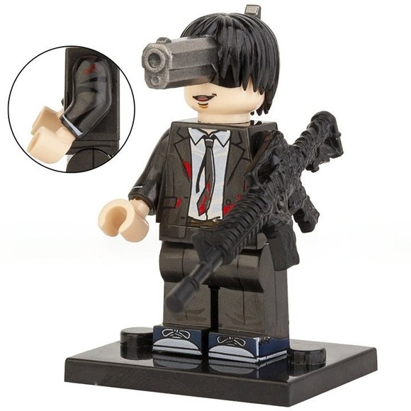 Toys | Gun Devil Minifigure Custom Chainsaw Man Minifigures Figure Toy ...